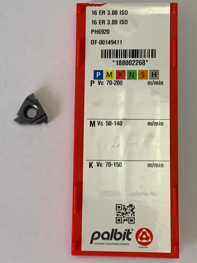 16 ER 3.00 ISO - Trade Tools JACC SpA